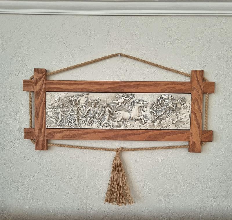 Пано барельєф аполлон на колесниці у небі — ціна 1595 грн у каталозі Панно Купити товари для