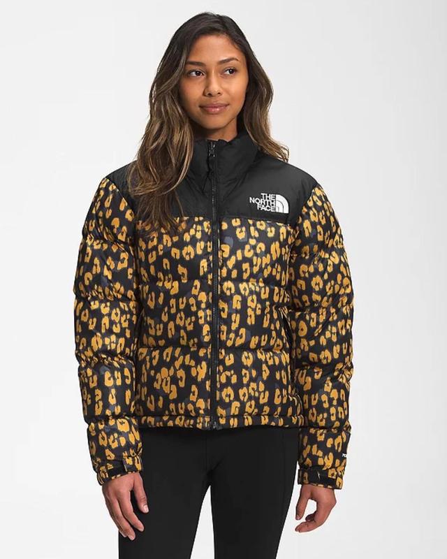 Жіночий пуховик the north face print nuptse оригинал женский — ціна ...