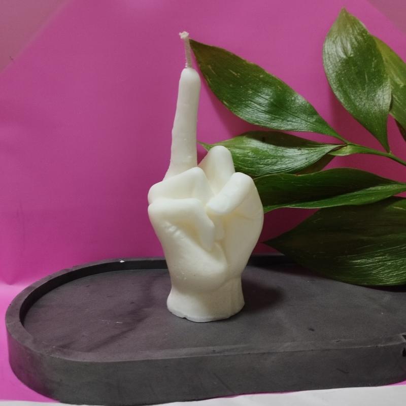 Свеча жест фак под заказ — цена 190 грн в каталоге Свечи Купить товары для дома и быта по