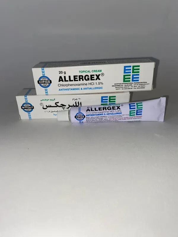 Allergex topical cream аллерджекс крем 20 гр египет — цена 309 грн в ...