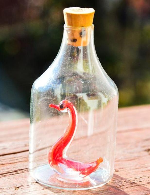 Миниатюра лебедь мурано Murano италия — цена 242 грн в каталоге Статуэтки Купить товары для