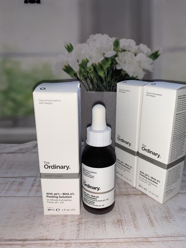 Красный пилинг the ordinary. aha 30% + bha 2% peeling solution пилинг ...