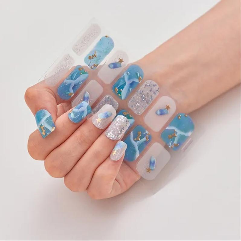 Гелевые наклейки — цена 135 грн в каталоге Накладные ногти Купить товары для красоты и здоровья