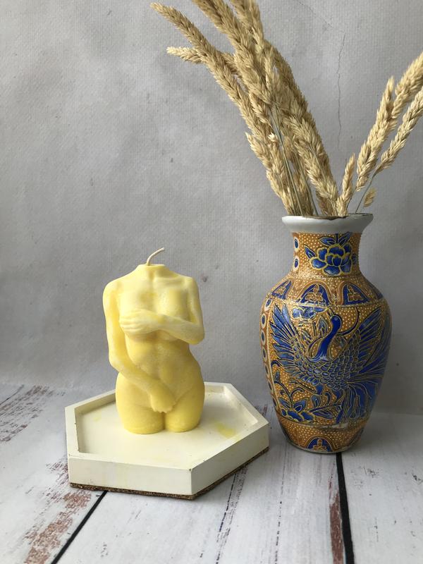 Свеча и подставка — цена 300 грн в каталоге Свечи Купить товары для дома и быта по доступной