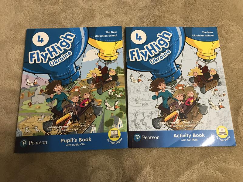 Flyhigh 4 pupil’s, activiti books — ціна 400 грн у каталозі Підручники ...