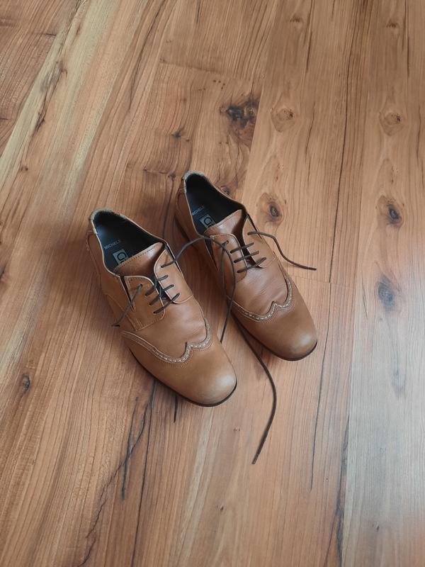 Мужские кожаные туфли — ціна 800 грн у каталозі Туфлі Купити чоловічі речі за доступною ціною