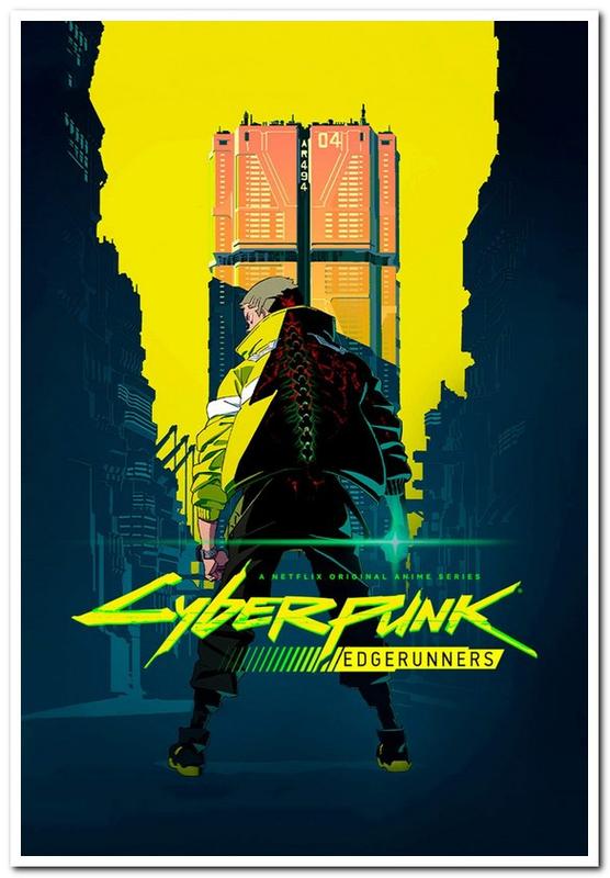 Cyberpunk плакат аниме — цена 33 грн в каталоге Календари Купить товары для дома и быта по