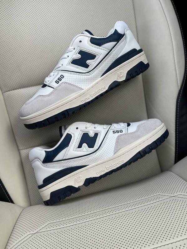 Кросівки new balance 550 navy blue bb550wa1 42 (26.5см) — ціна 2639 грн ...