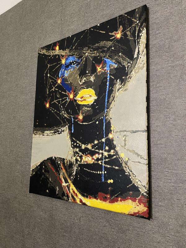 Розмальована картина — ціна 500 грн у каталозі Картини Купити товари для дому та побуту за