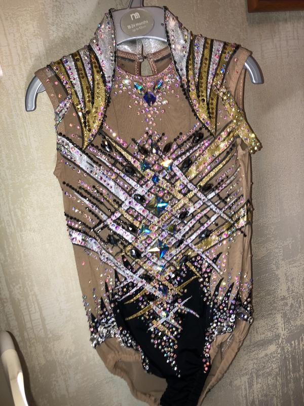 Купальник для занятий художественной гимнастикой — цена 8000 грн в каталоге Костюмы для танцев