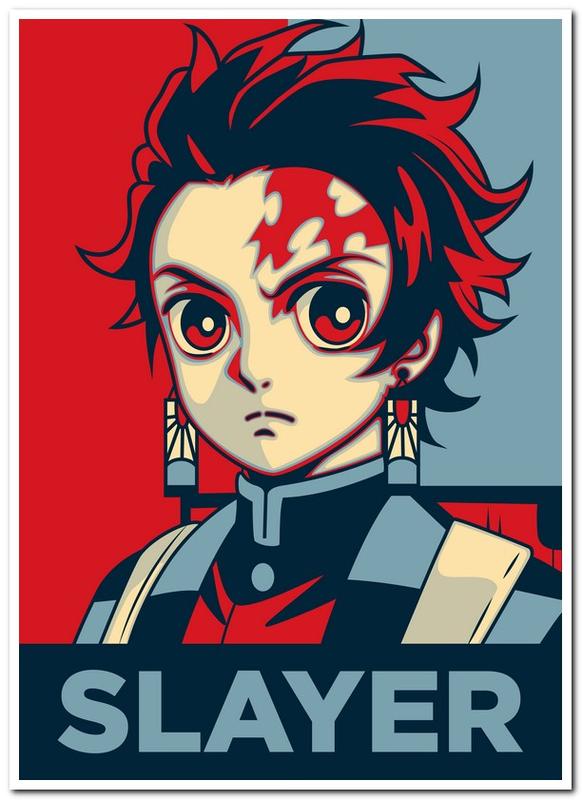 Slayer постер аниме — цена 35 грн в каталоге Календари Купить товары для дома и быта по