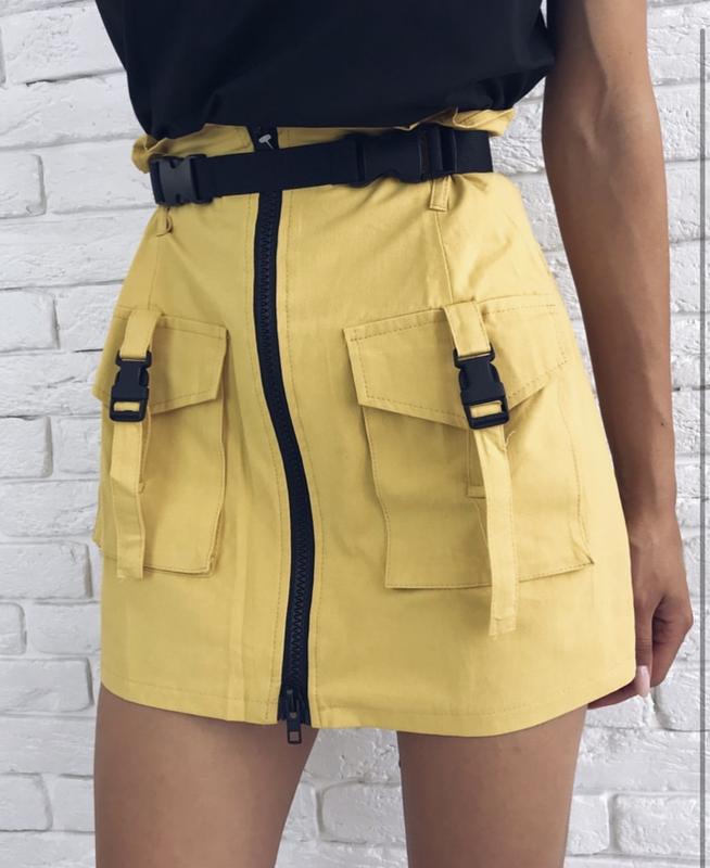 Спідниця мілітарі — ціна 350 грн у каталозі Міні спідниці Купити жіночі речі за доступною ціною