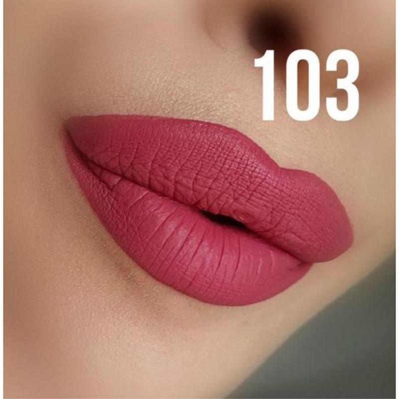 Жидкая матовая помада для губ 103 дикая роза make up farmasi — цена 269 ...