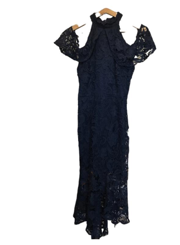 Сукня волан мереживо мереживне модне шикарне довге від Quiz — ціна 299 грн у каталозі Довгі