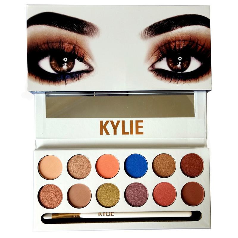 Палетка теней для век для макияжа kylie the royal peach palette 12 ...