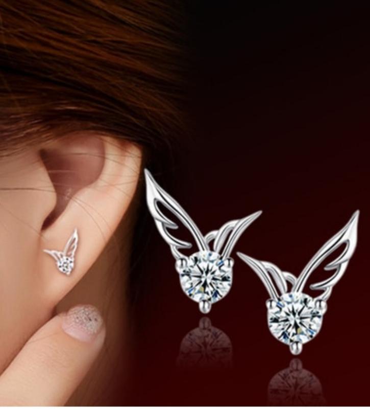 Сережки крила — ціна 150 грн у каталозі Сережки Купити аксесуари за доступною ціною на Шафі
