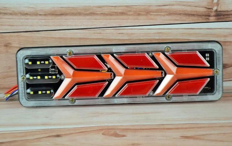 Задние led фонари на прицеп, универсальные, на газель, master, 12v ...