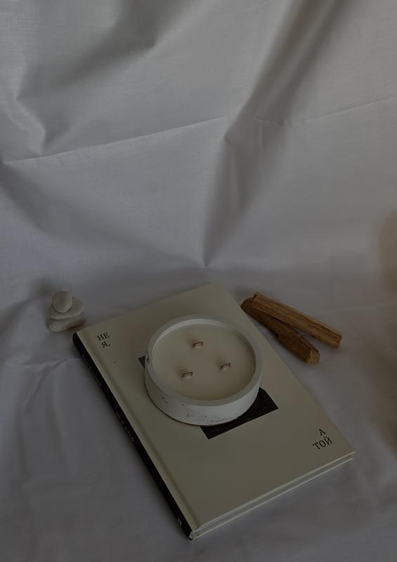 Экологическая свеча с деревьев ⁇ яным глотом ароматизированная — цена