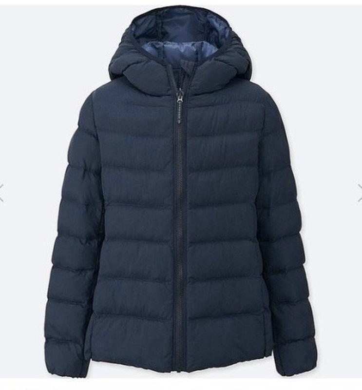 Стильная и удобная демисезонная куртка uniqlo для девочки на 9-10 лет ...