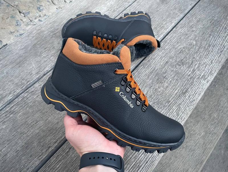 Шкіряні зимові черевики — ціна 1880 грн у каталозі Черевики Купити чоловічі речі за доступною