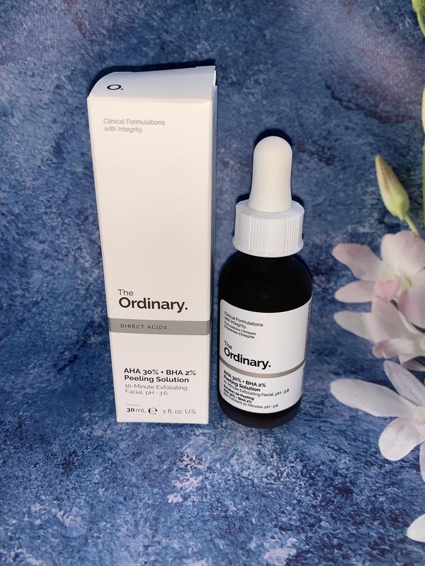 Красный пилинг the ordinary. aha 30% + bha 2% peeling solution пилинг ...