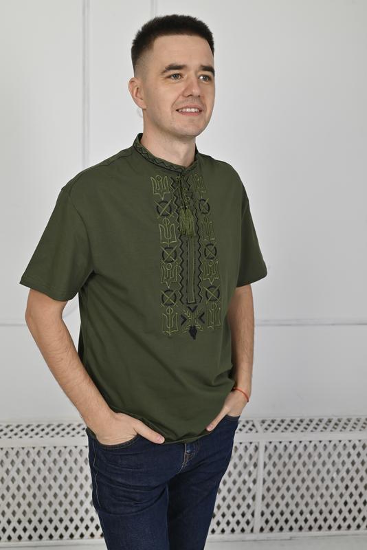 Чоловіча футболка вишиванка — ціна 750 грн у каталозі Вишиванки Купити чоловічі речі за