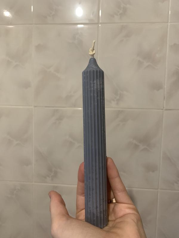 Свеча ручной работы свеча соевая — цена 90 грн в каталоге Свечи Купить