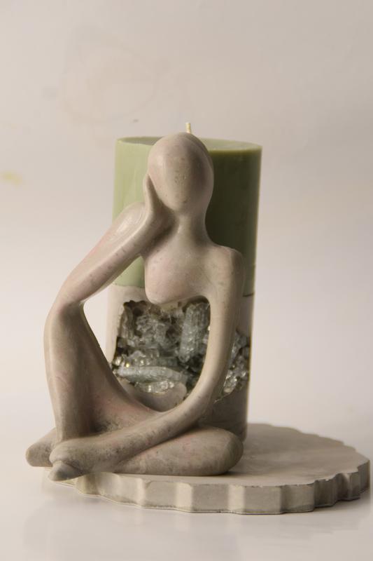 Статуэтка оскарка минимал бетонная гипсовая — цена 250 грн в каталоге Статуэтки Купить товары