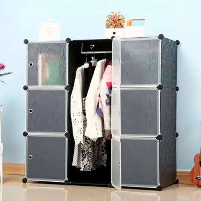 Складной пластиковый шкаф storage cube cabinet мр 312-62а гардероб ...