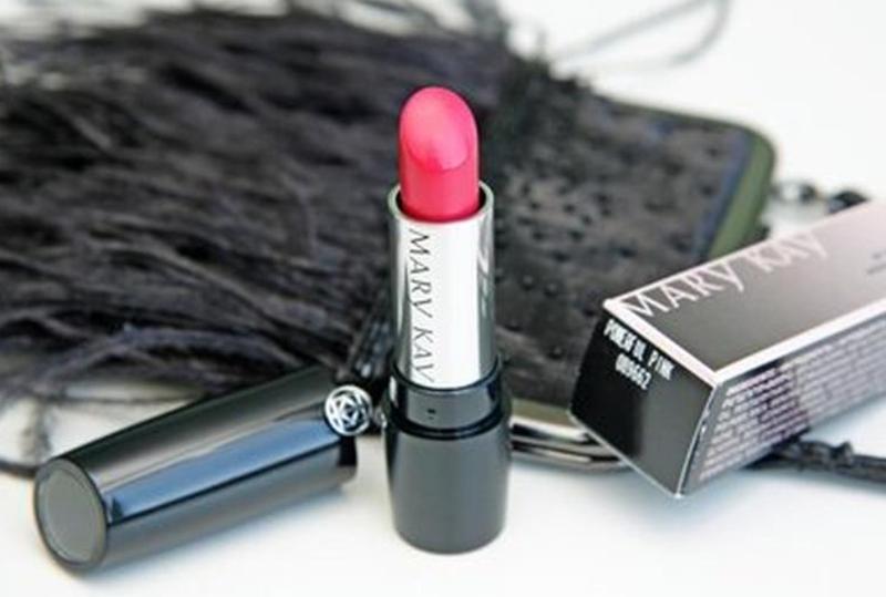 Матовая гелевая помада стильный розовый, мэри кей, mary kay, powerful ...
