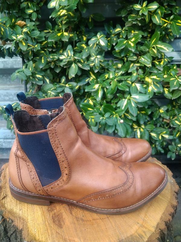 Кожаные ботинки, ботильоны, полу сапоги blue cox — цена 550 грн в ...