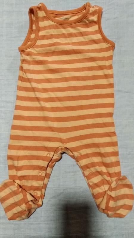Ромпер повзуни в смужку — ціна 25 грн у каталозі Повзунки Купити дитячі речі за доступною ціною