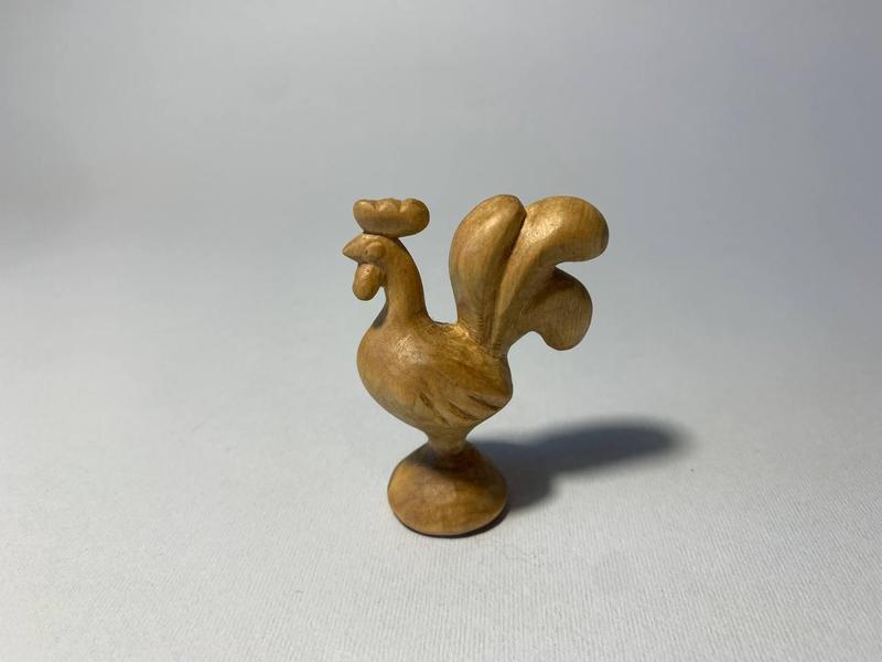 Статуетка з дерева фігурка з дерева статуетка півник скульптура з дерева фігурка деревяна