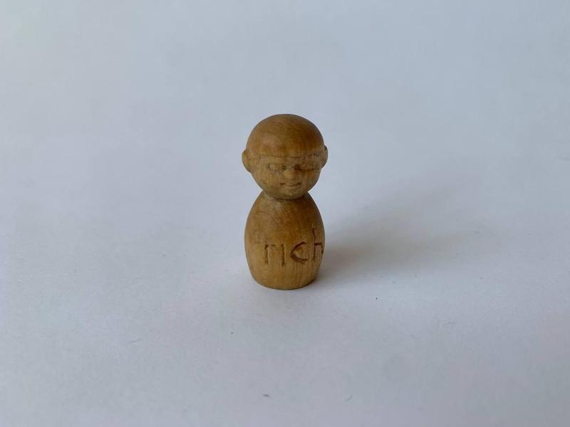 Статуэтка из дерева фигурка из дерева статуэтка деревянная мальчик скульптура из дерева