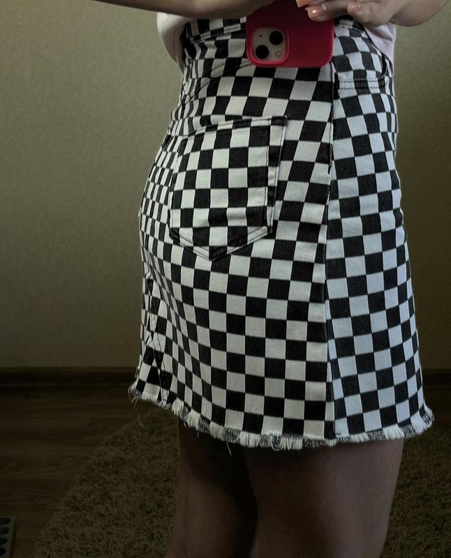 Юбка коттоновая — ціна 219 грн у каталозі Міні спідниці Купити жіночі речі за доступною ціною на