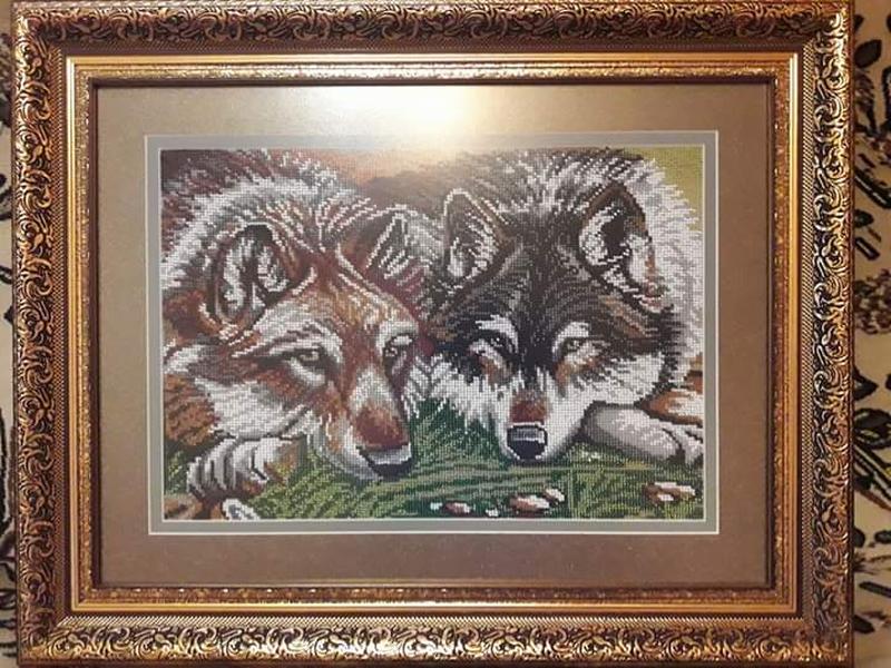 Продам картину изысканную бисером — цена 550 грн в каталоге Картины Купить товары для дома и