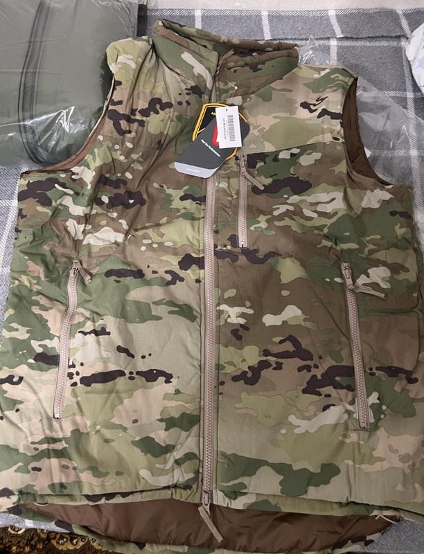 Утепленный жилет тактический зимний multicam primaloft lel 7 gen3 ecwcs ...