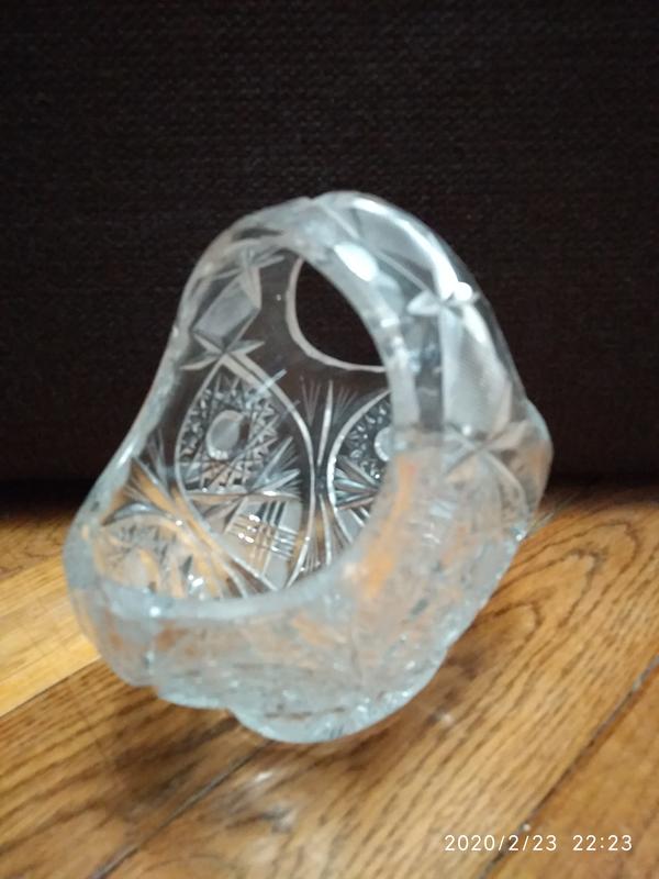 Цукерниця кришталева — ціна 400 грн у каталозі Вази для цукерок Купити товари для дому та побуту