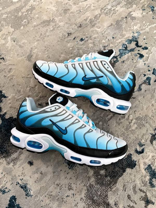 💙nike air max tn plus light blue💙 кросівки чоловічі найк тн, кроссовки ...