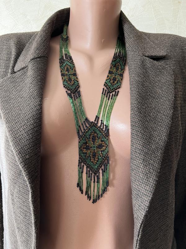 Українська прикраса гердан — ціна 270 грн у каталозі Кольє і намиста Купити аксесуари за