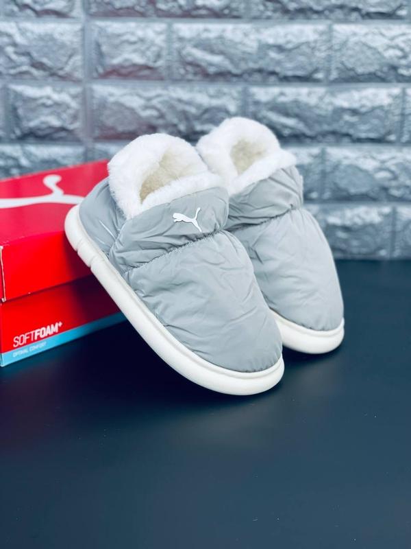 Дутики пума puma нежно серые мини дутики снобутсы зимние, хит! — цена ...
