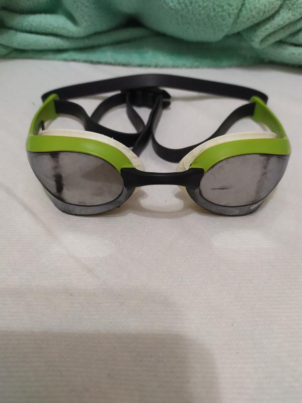 Окуляри для плавання Arena Arena Cobra Ultra Swipe Mr 002507 570 Osfm сріблясто салатові — ціна