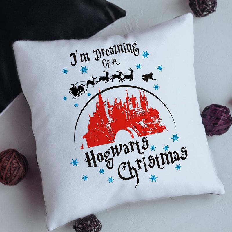 Новорічна подушка гаррі поттер — ціна 370 грн у каталозі Подушки Купити товари для дому та