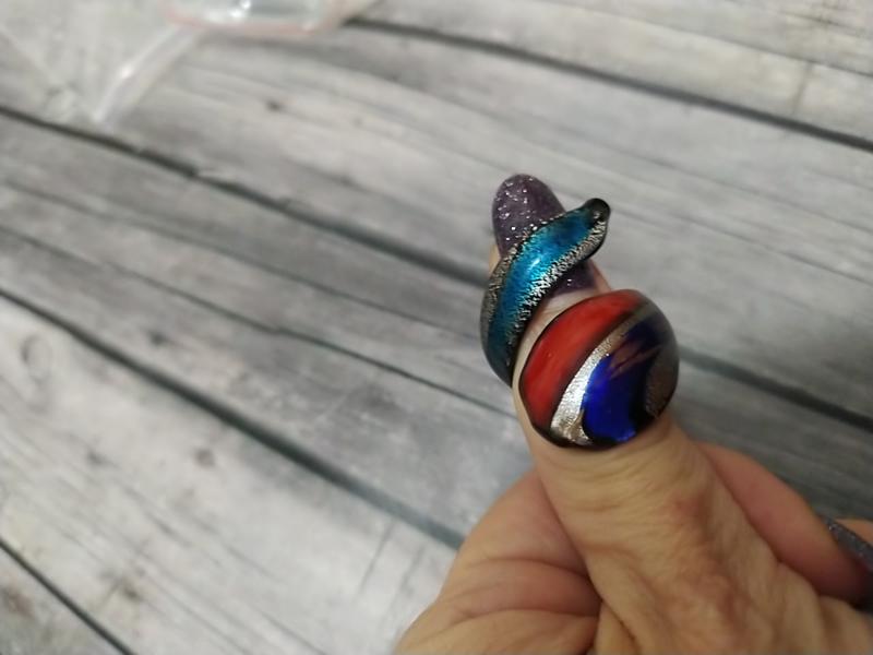 Каблучка муранське скло — ціна 190 грн у каталозі Кільця і персні Купити аксесуари за доступною