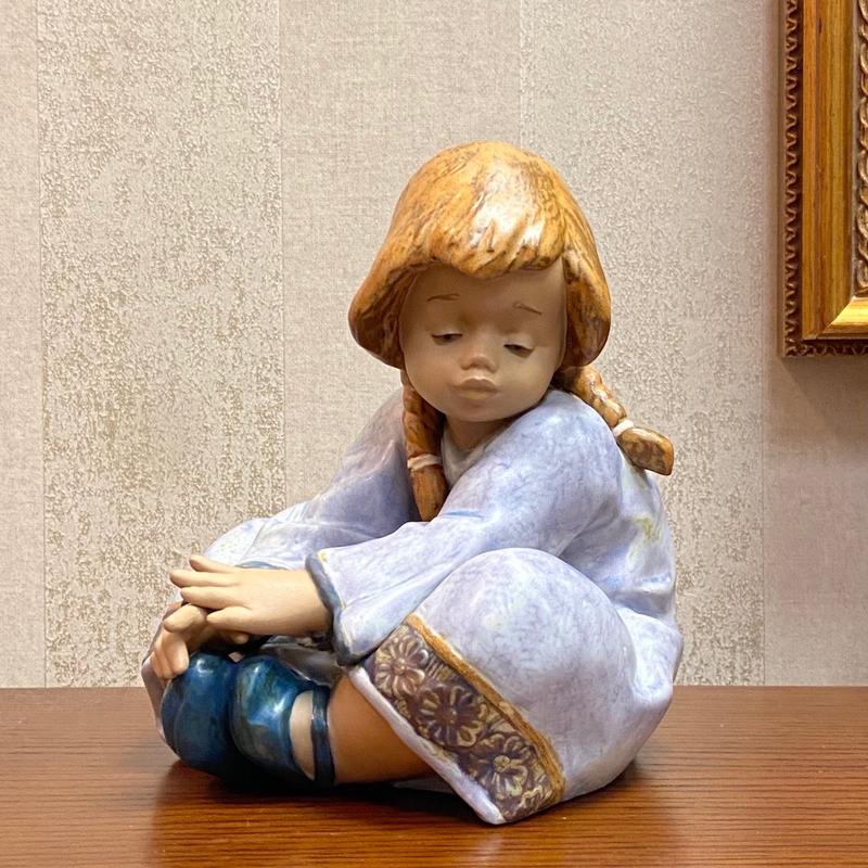 Фарфоровая статуэтка Lladro «ленивый день — цена 5400 грн в каталоге Статуэтки Купить товары