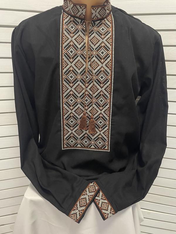 Натуральна чоловіча вишиванка — ціна 2350 грн у каталозі Вишиванки Купити чоловічі речі за