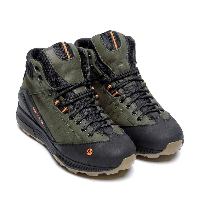Мужские зимние кожаные ботинки merrell большой выбор обуви — цена 2649 ...