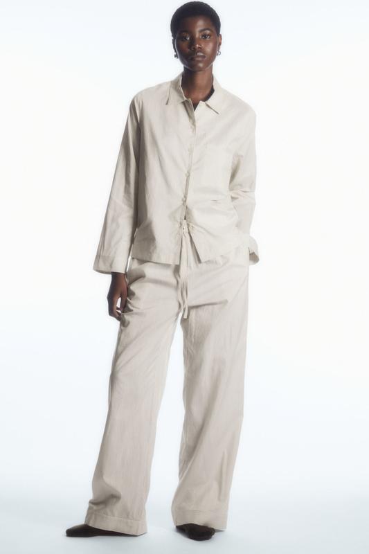 Шовкова піжама в смужку Cos 1194043001 — ціна 7600 грн у каталозі