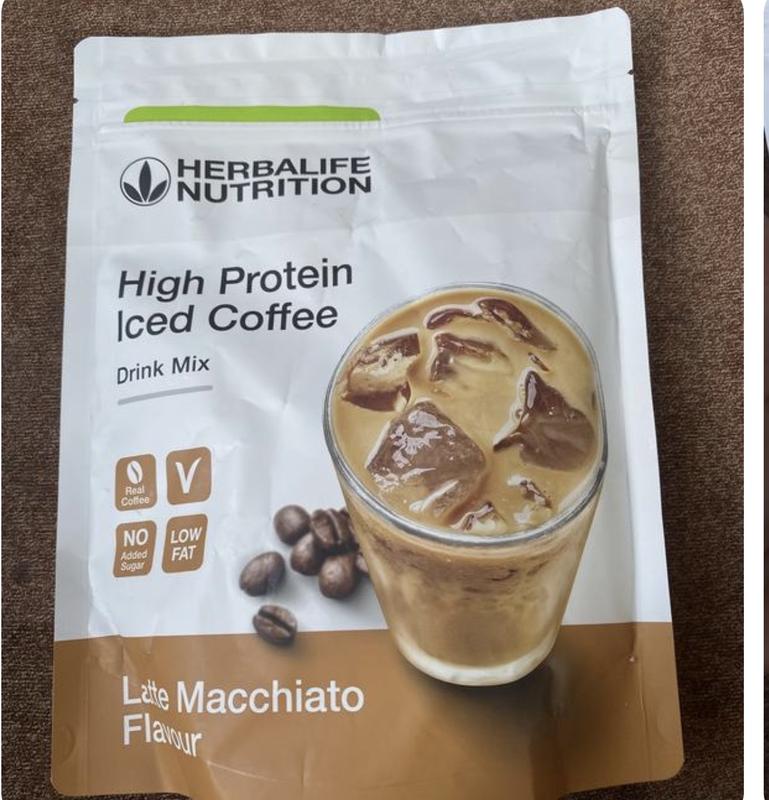 High protein iced coffee drink mix — цена 392 грн в каталоге ...