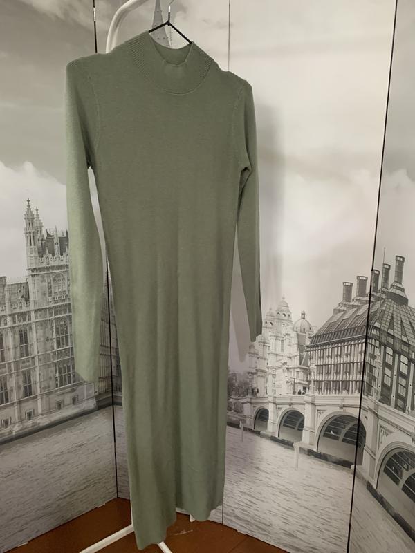 Тепла в‘язана сукня міді — ціна 350 грн у каталозі Сукні міді Купити